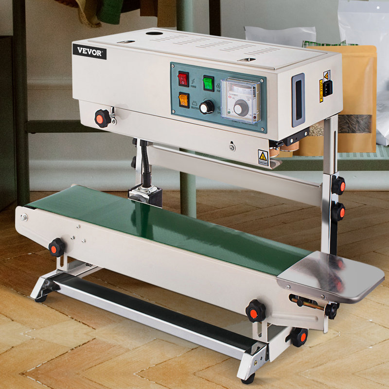 VEVOR Continuous Band Sealer FR-900, Vertical Automatic Continuous Sealing | Wayfair